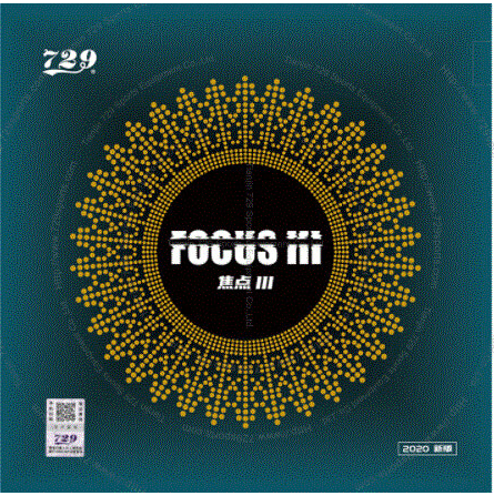 RITC Focus 3 - Table Tennis Rubber | Green Paddle