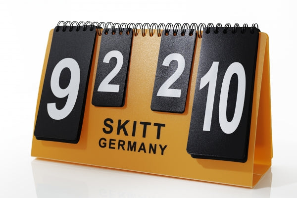 Skitt Scoreboard Mini-Table Tennis Scoreboard| Green Paddle