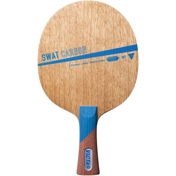 Victas Swat Carbon-Table Tennis Blade | Green Paddle