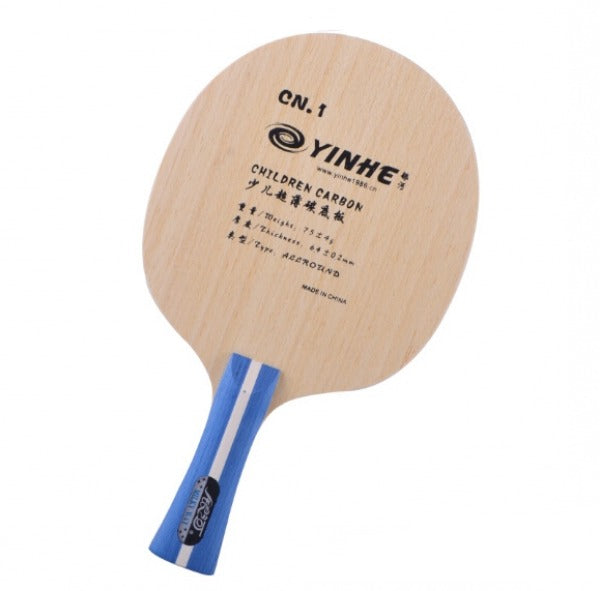 Yinhe Child Carbon CN-1 - Table Tennis Blade | Green Paddle